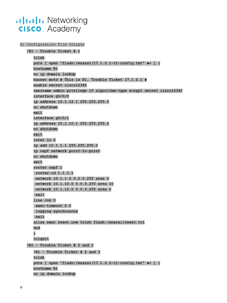 17 1 2 Lab - Troubleshoot Route Redistribution TT | PDF | I Pv6 | Ip Address