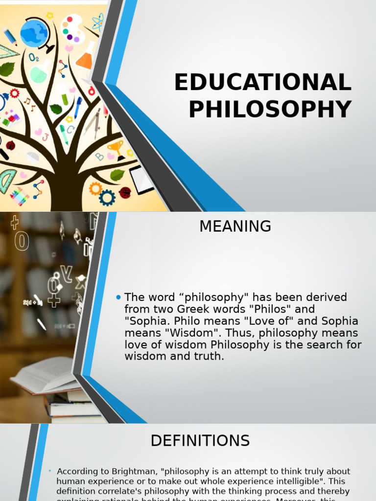 Educational Philosophy | PDF | Pragmatism | Naturalism (Philosophy)