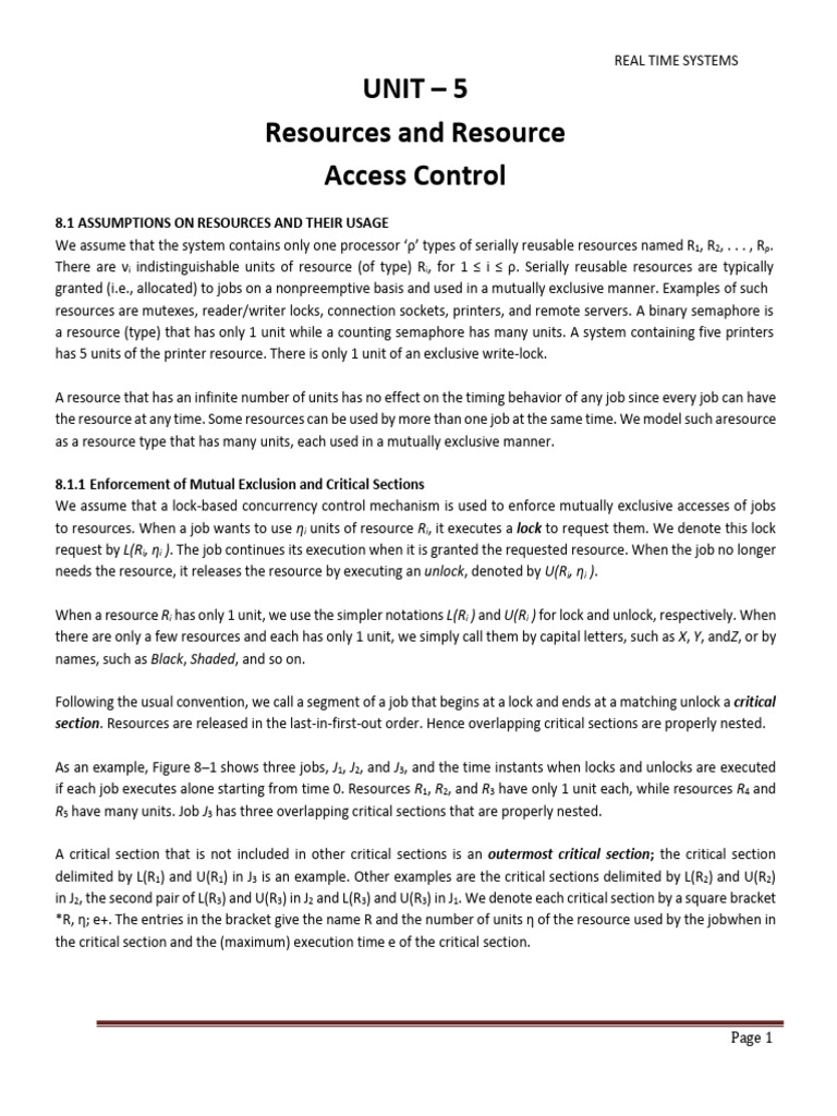 RTS UNIT-3 Material | PDF | Scheduling (Computing) | Vertex (Graph Theory)