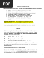 Voicing and Devoicing in English Consonants | PDF | Consonant | Human ...