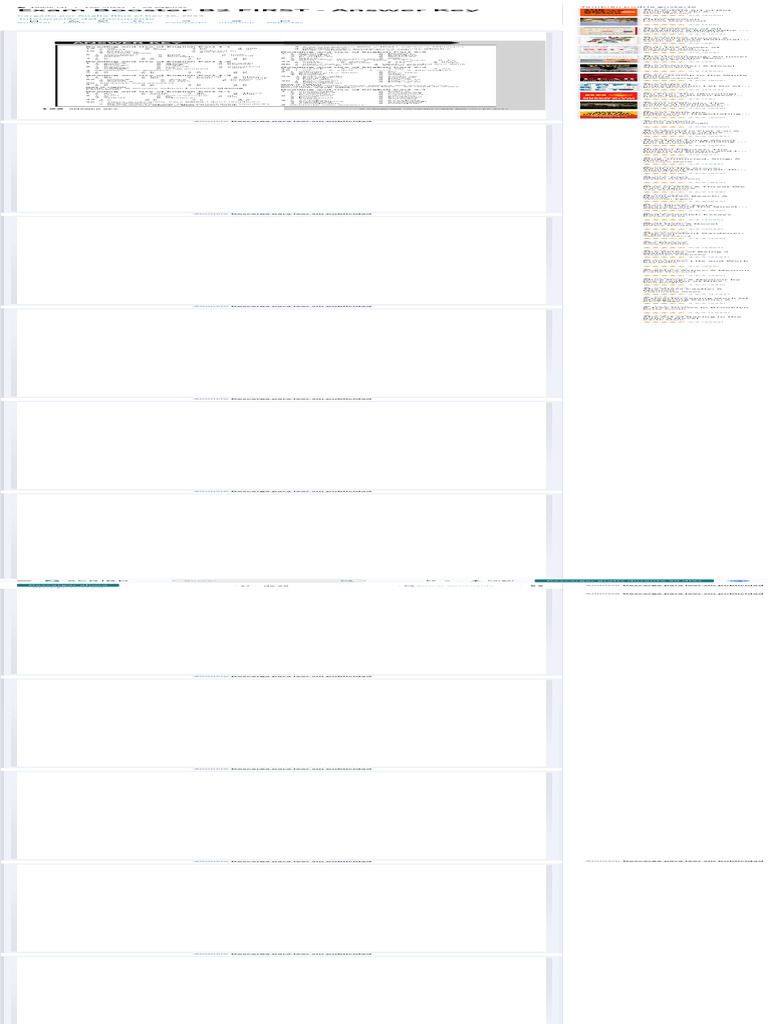 Exam Booster B2 FIRST - Answer Key PDF 3 | PDF | American Literature