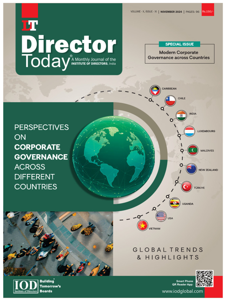 IOD Director Today November 2024 Issue | PDF | Governance | Sustainability