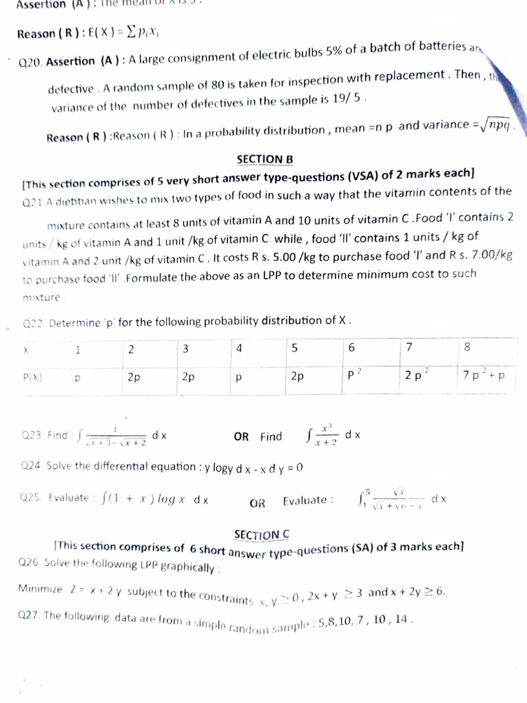 Adobe Scan 17 Dec 2024 | PDF | Applied Mathematics | Statistical Theory