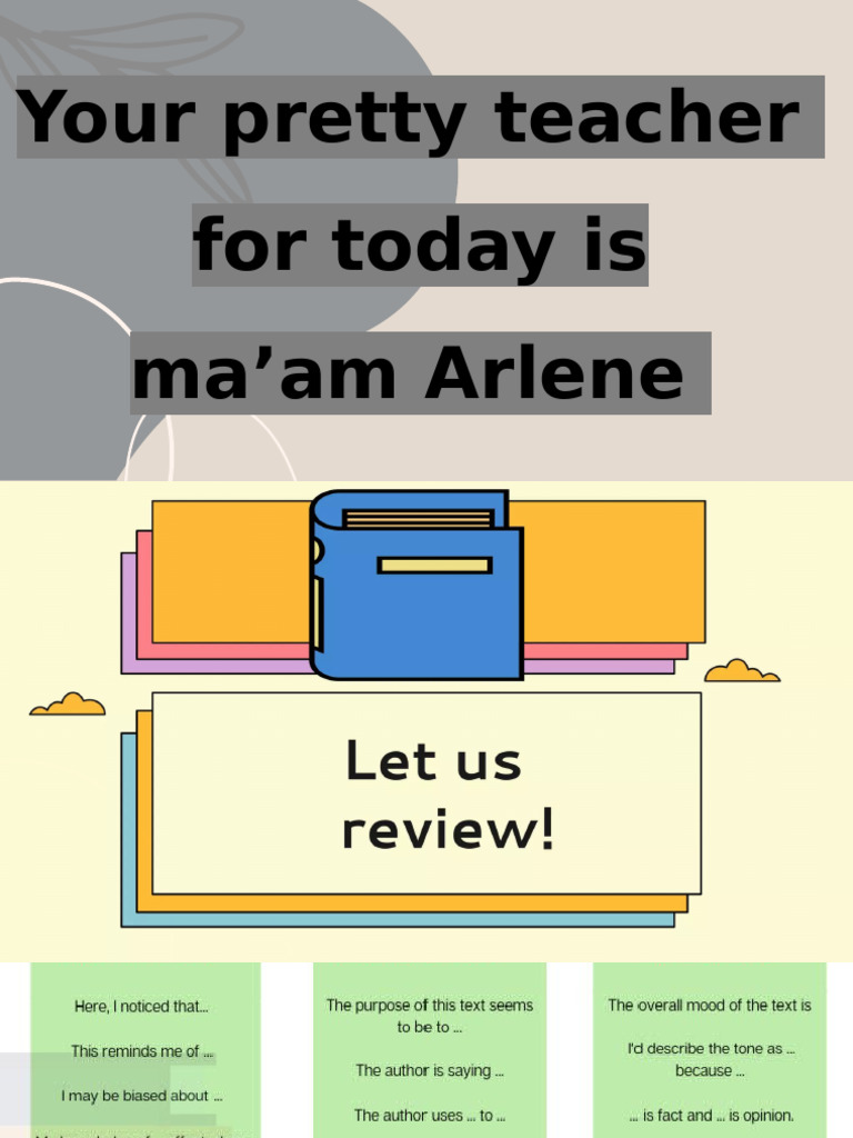 Teacher Ma'am Arlene's Lesson Plan | PDF