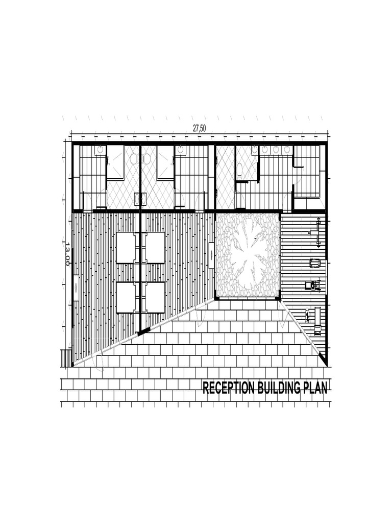 Reception Building Plan | PDF