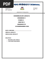 Izinyanga Zonyaka: Months in Zulu | PDF