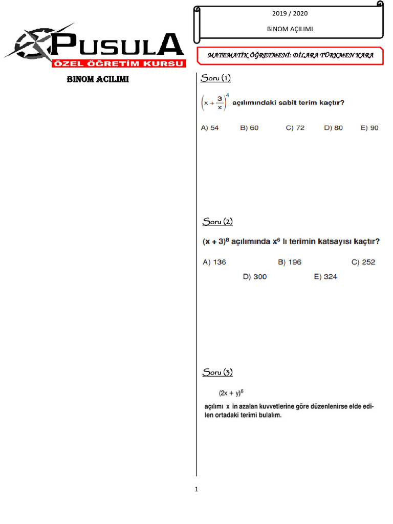 BİNOM | PDF