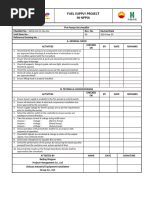 Fire Pump Testing & Commissioning Checklist | PDF | Pump | Voltage
