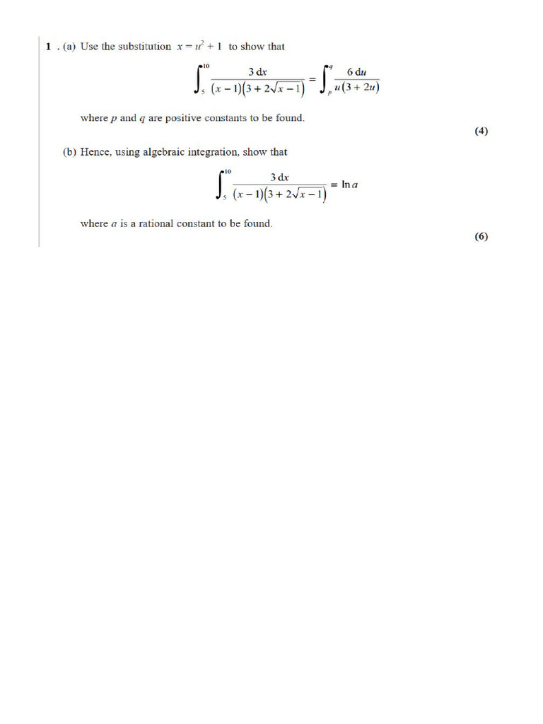 Linear P4 Exam Papers | PDF