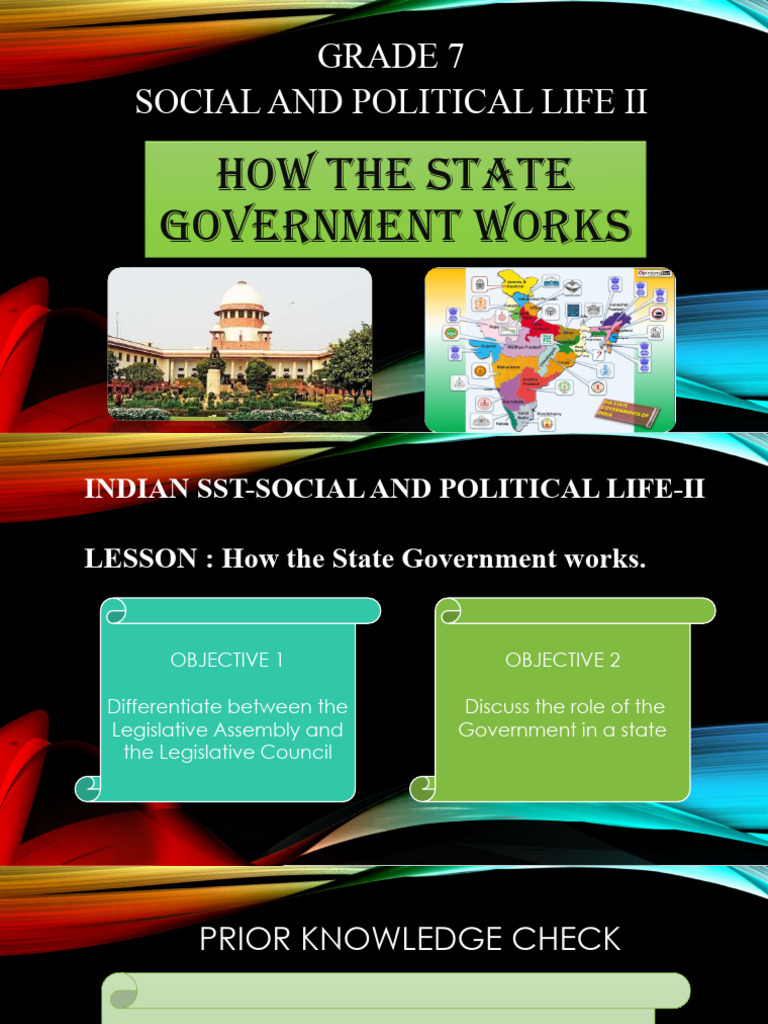 How The State Government Works | PDF | Legislature | Government Institutions