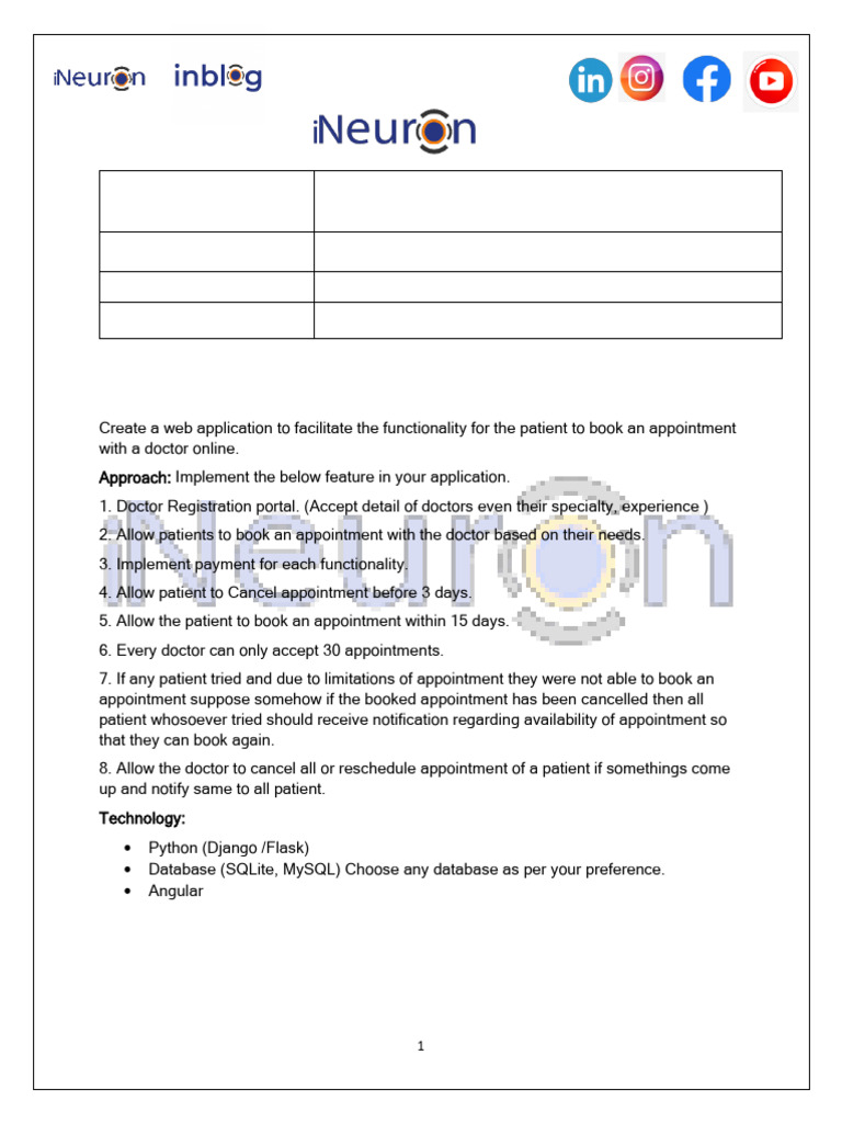 Online Doctor Visit Appointment (Web Application) | PDF | Cloud Computing | Microsoft Azure