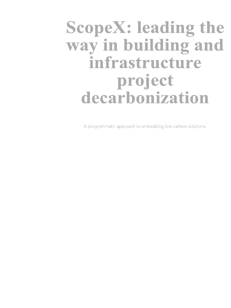 SCOPEX de Carbonaisation AECOM | PDF