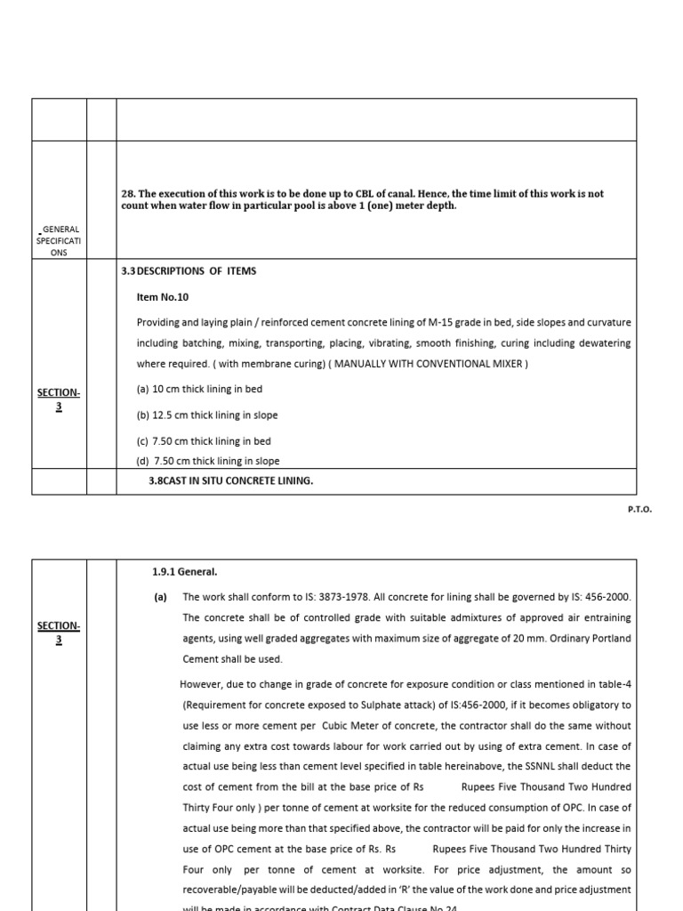 SBD Final PKG 1 M and R | PDF | Concrete | Cement
