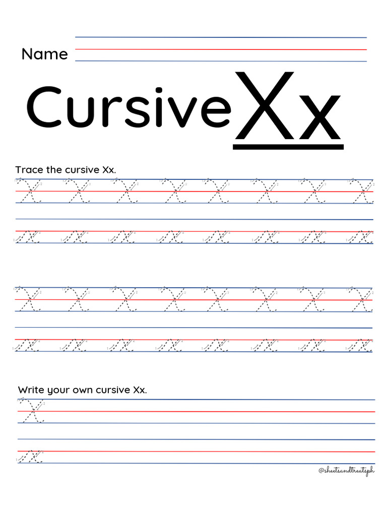 Cursive XX | PDF