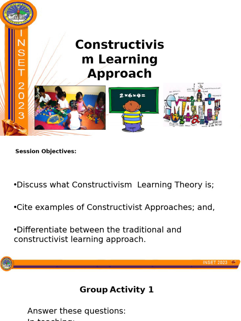 2-Constructivism Learning Approach | PDF | Constructivism (Philosophy ...