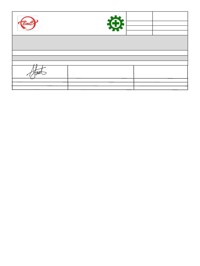 Bmc-Bc-Pro - Sop.014 Pengoperasian Bulldozer | PDF