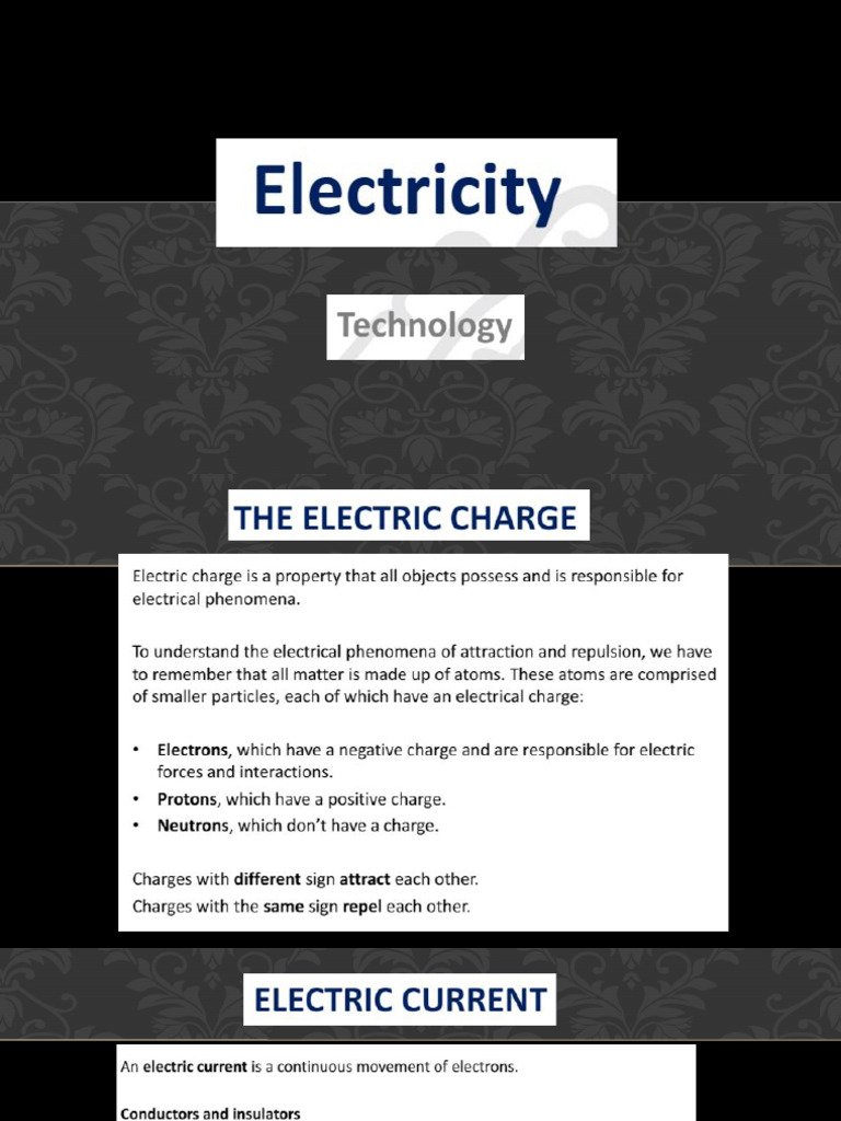 Electricity | PDF