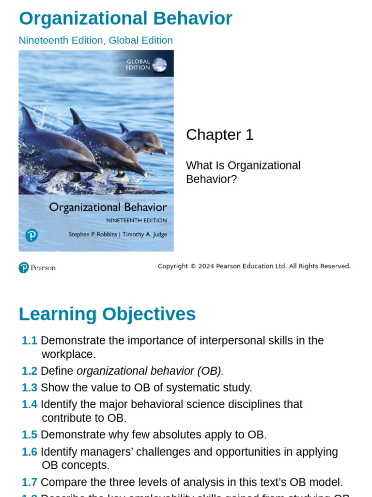 CH 01 PPT | PDF | Psychology | Attitude (Psychology)