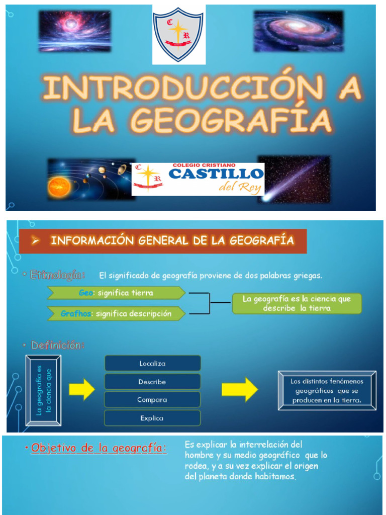 Introduccion A La GEOGRAFIA | PDF