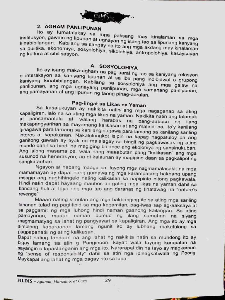 Fildis Book Pg. 29-59 | PDF