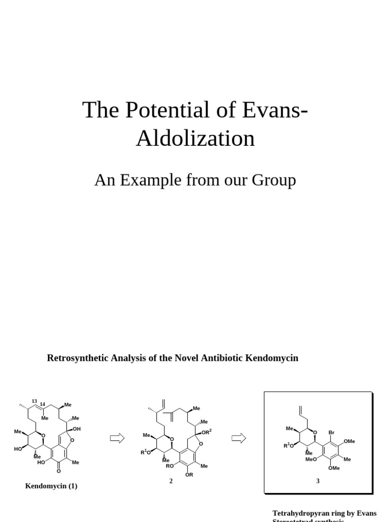 Evans Aldol chemistry | PDF | Organic Chemistry | Chemistry