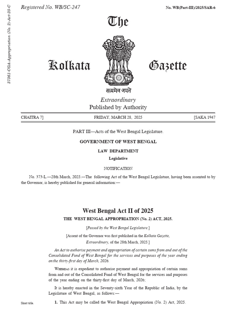 Appro Bill No. 2 | PDF | Taxes | Interest