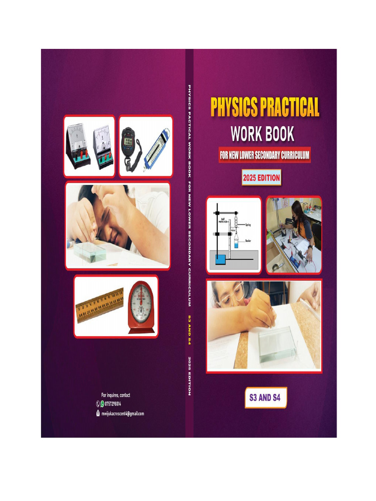 O Level Physics Practical Workbook 2025 | PDF | Experiment | Dependent ...