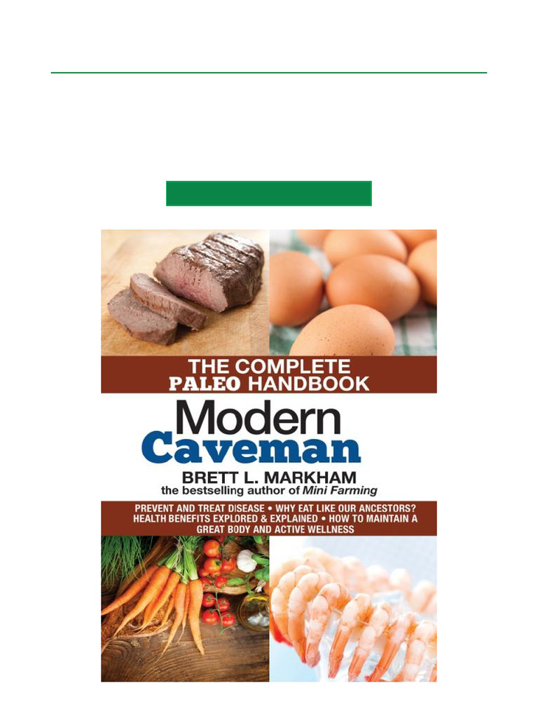 Award Winning Modern Caveman The Complete Paleo Lifestyle Handbook ...