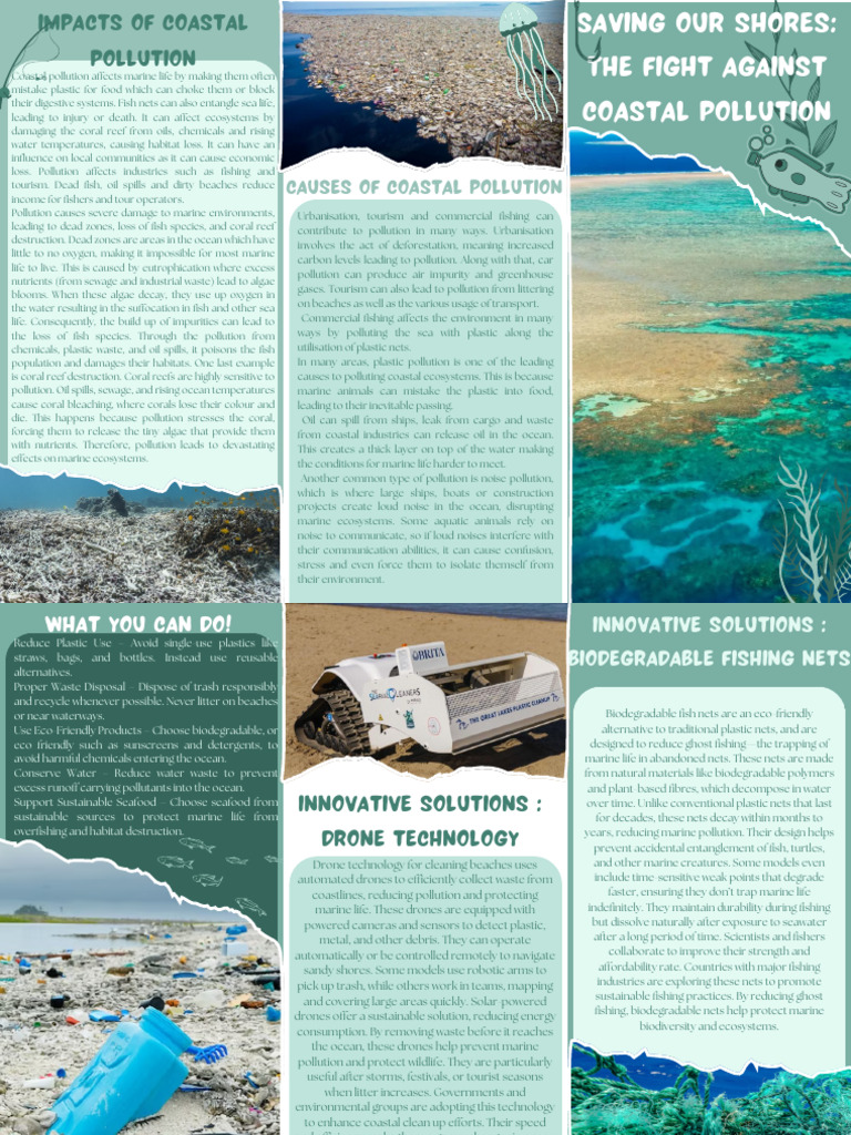 Saving Our Shores The Fight Against Coastal Pollution | PDF | Coast ...