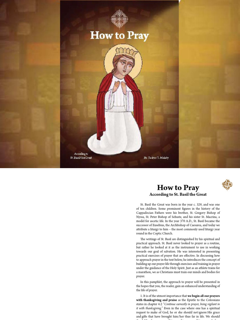 How to pray | PDF | Prayer | Theology