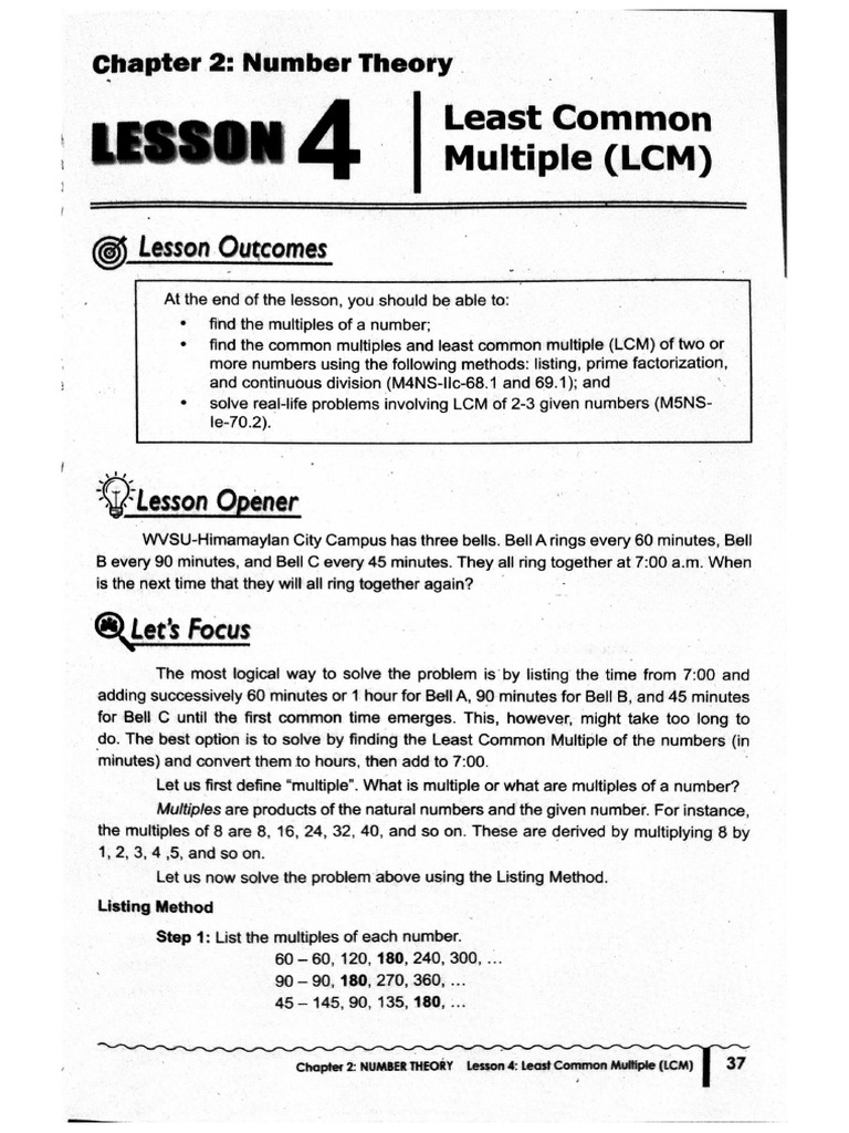 MC Math 2 Lesson 4 Module | PDF