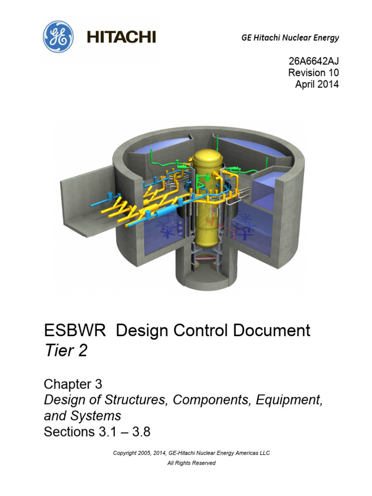 ESBWR Design Control Document Chapter3.1-3.8 | PDF | Spectral Density ...