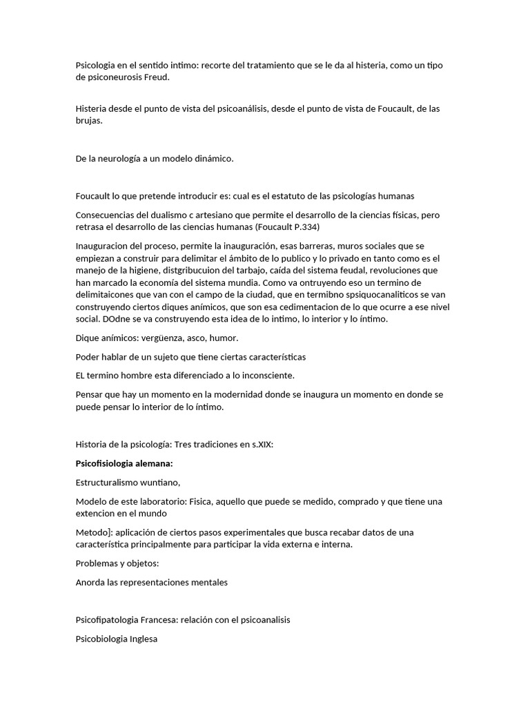 Teorico 5 Historia de la Psico. (U. 4 y 5) | PDF | Eugenesia | Hipnosis