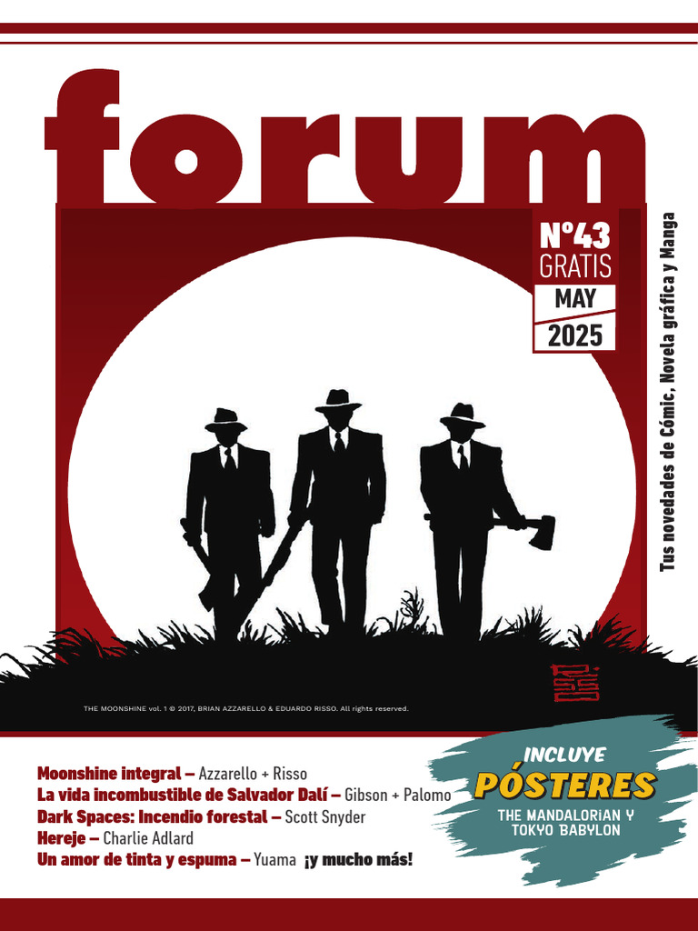 Revista Forum 43 - Novedades Planeta Comic Mayo 2025 | PDF | Salvador ...