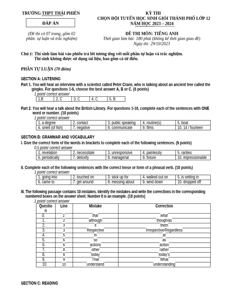 Dap An de Vong 6 | PDF | Happiness | Zoo