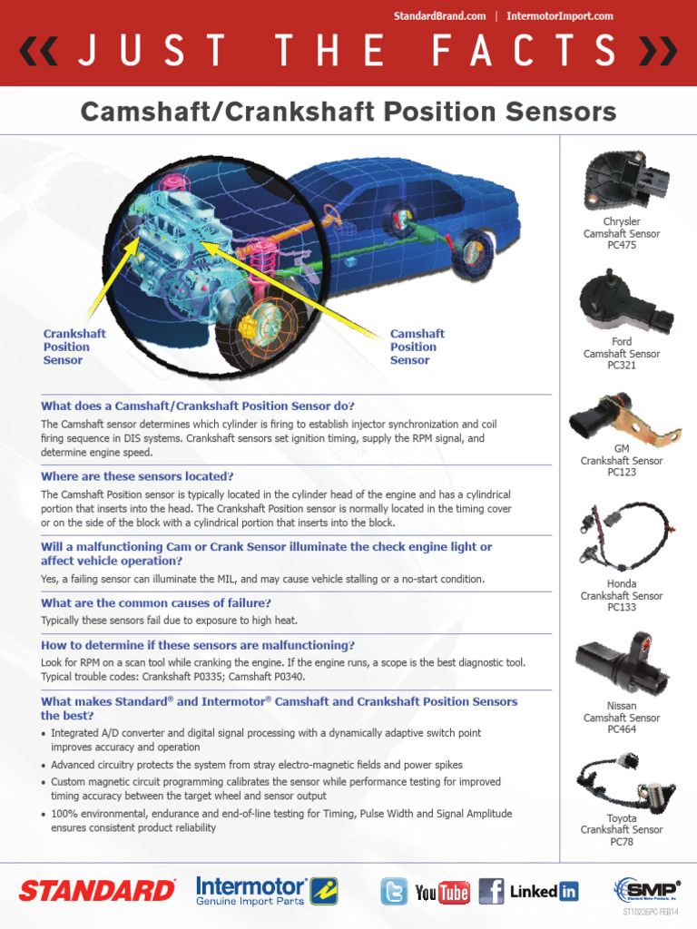 St10235pc-Feb14 JTF Camcrankshaft | PDF | Sensor | Internal Combustion Engine