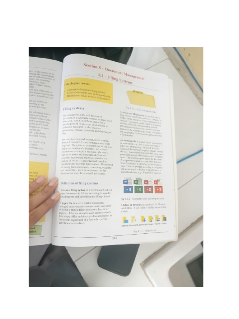 EDPM Filing Systems Topic | PDF