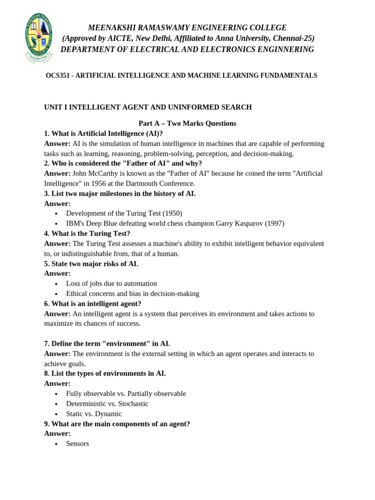 Aiml QB | PDF | Machine Learning | Cluster Analysis