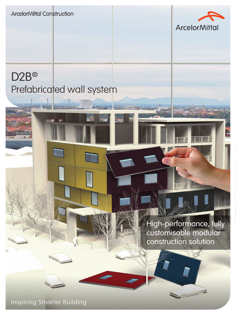 AMC D2B Prefab Panel Brochure EN Single Pages | PDF | Materials ...