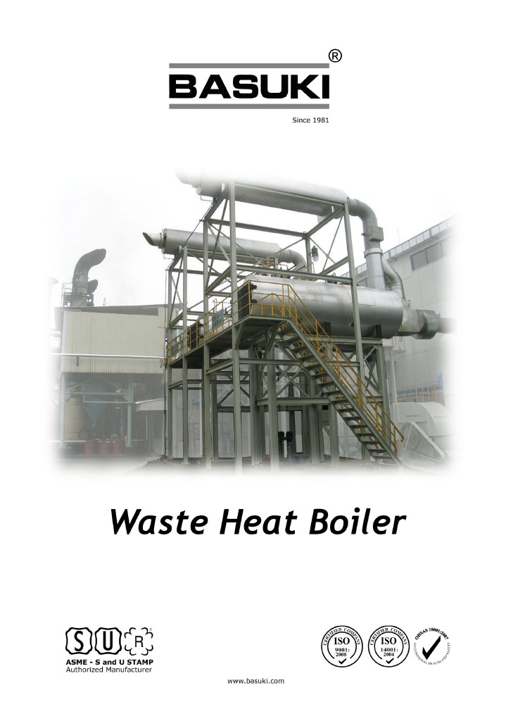 BASUKI - Waste Heat Boiler | PDF