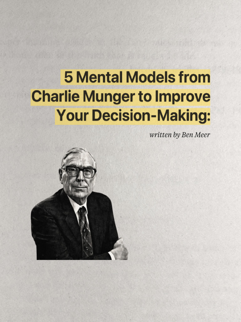 Charlie Munger | PDF