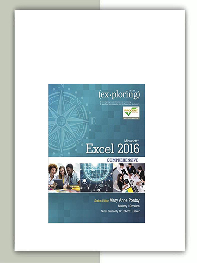 Solution Manual for Exploring Microsoft Office Excel 2016 Comprehensive 1st Editionpdf download ...