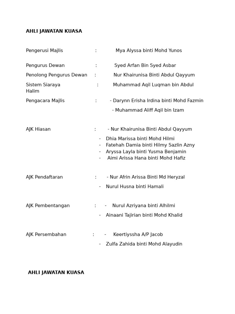 Tentatif Program | PDF