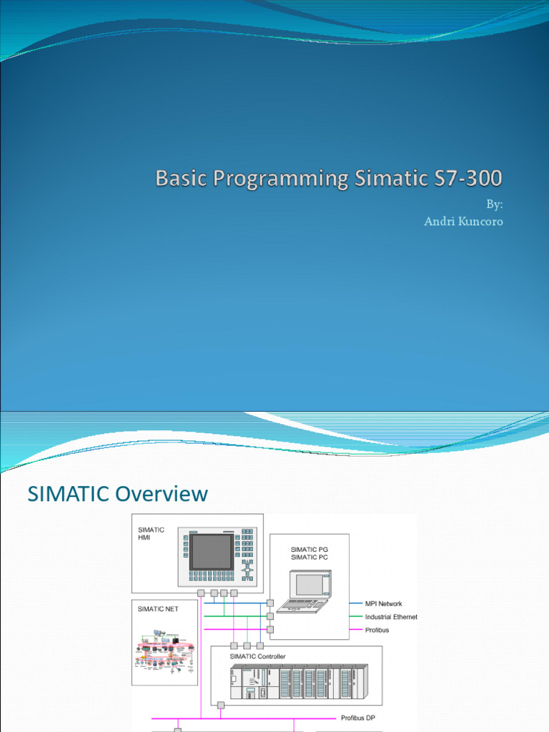 S7 300 Basic Programming | PDF | Byte | Bit