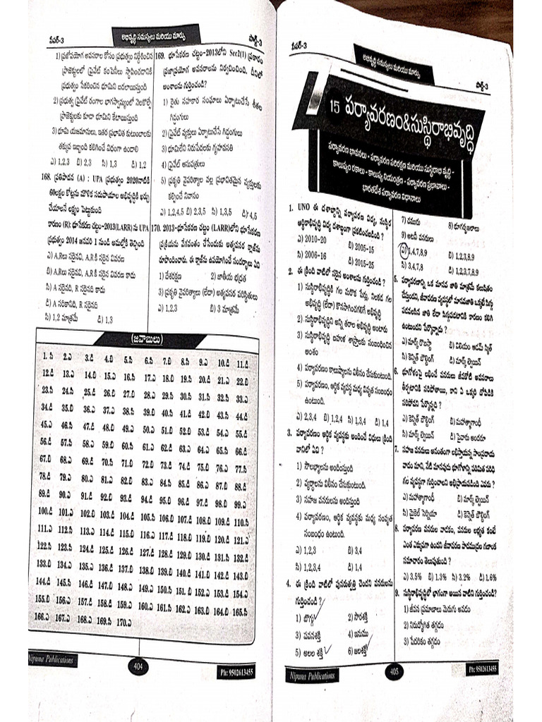 Environment MCQ | PDF