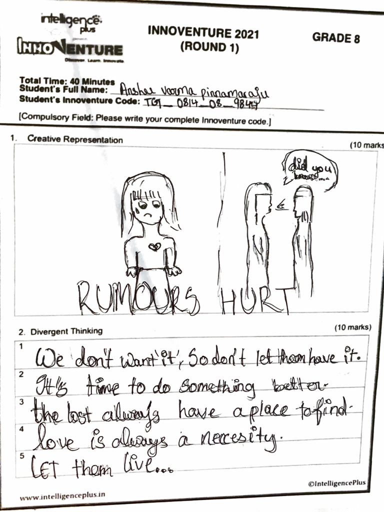 Innoventure Past Test | PDF