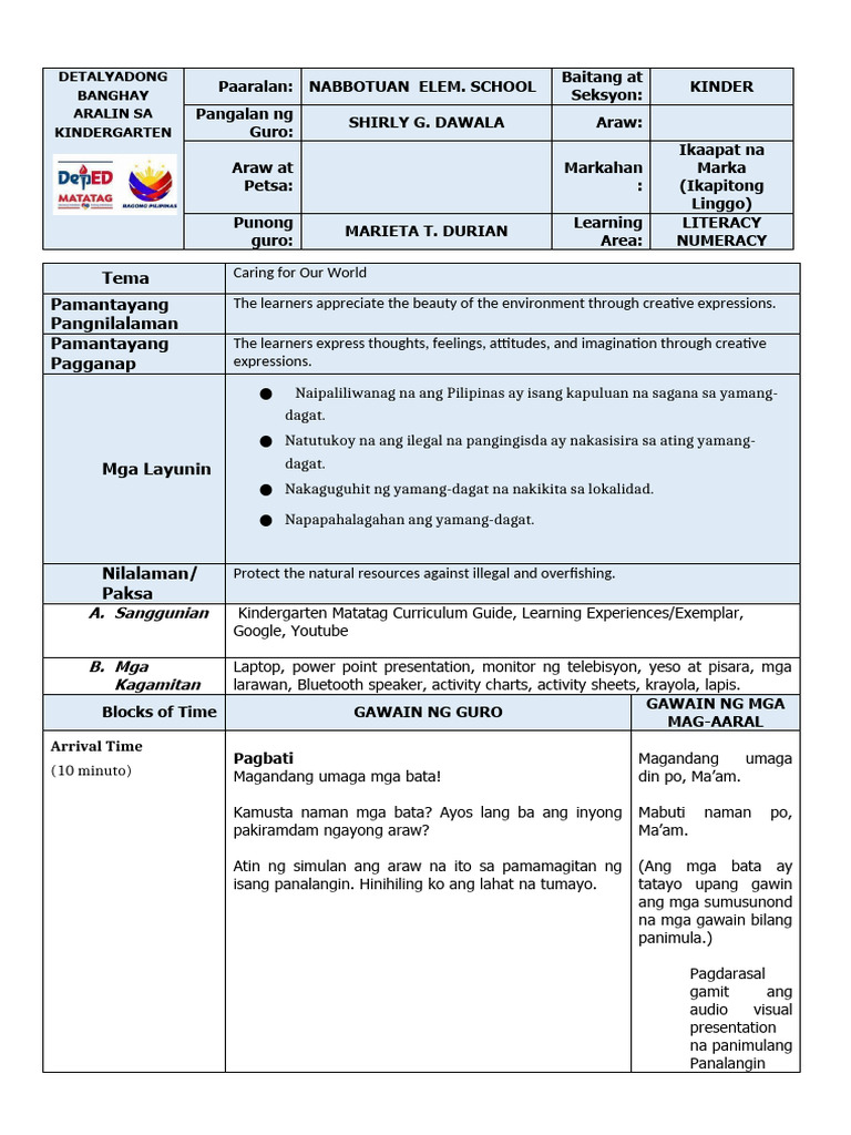 LP Week 7 With PMES Indicator | PDF