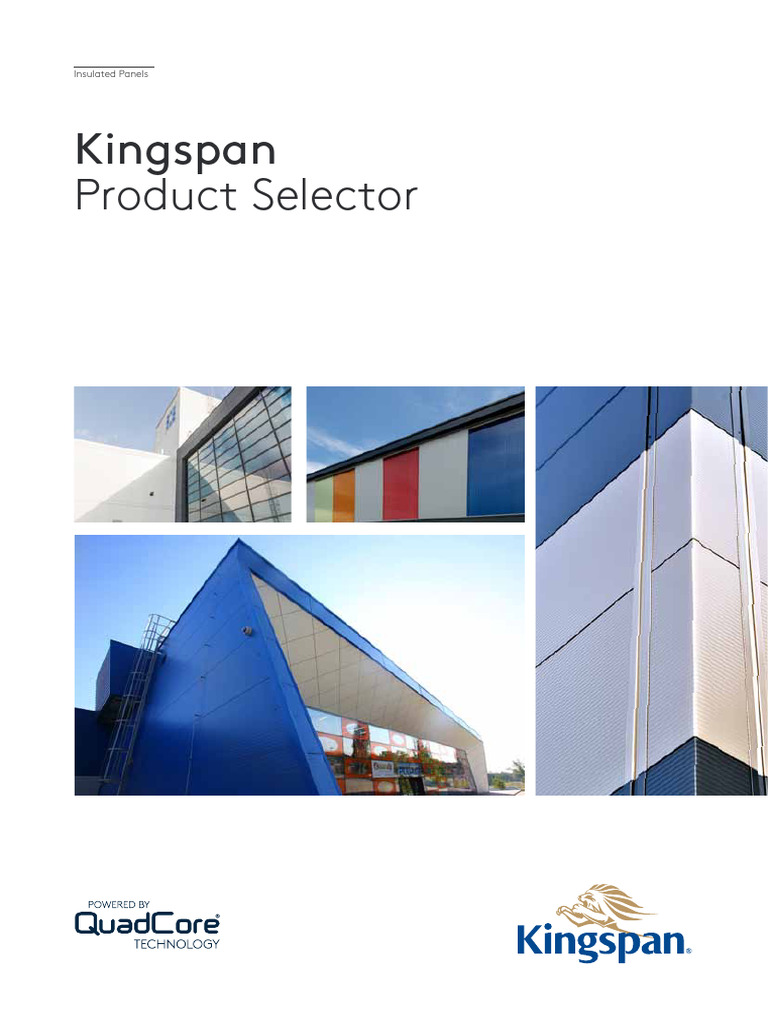 Kingspan Product Selector EN 28 10 2020-1 | PDF | Transport Phenomena ...