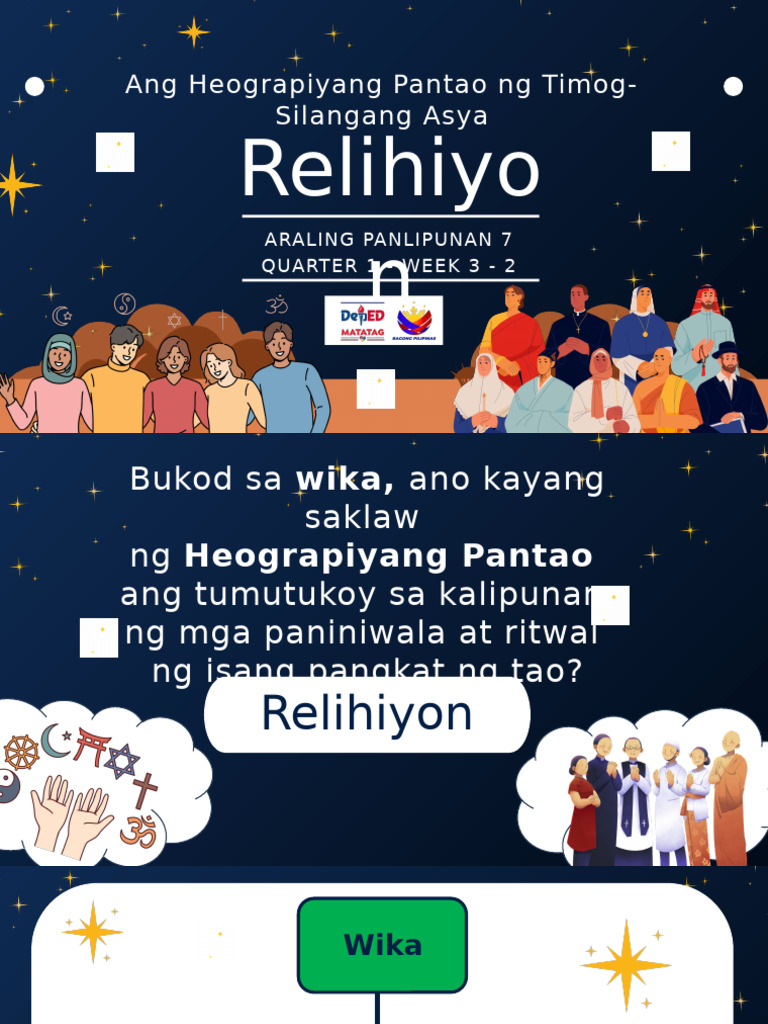 AP7 Q1 Week 3 2 RELIHIYON | PDF