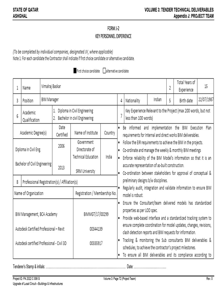 Lusail Circuit Project Team Overview | PDF | Building Information Modeling | Engineering